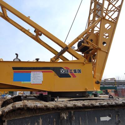 China Used Mobile Crane With Luffing Jib Up To 100 Meters Full Vision Cabin And 80 Km/h Travel Speed for sale