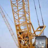 China Used Mobile Crane with Hydraulic Outrigger System, 80 Km/h Maximum Travel Speed, and 200 Liters Fuel Tank Capacity for sale