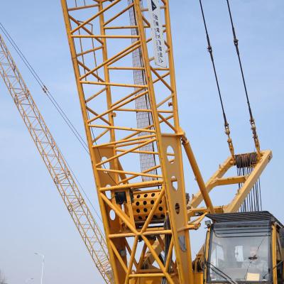 China Used Mobile Crane with Hydraulic Outrigger System, 80 Km/h Maximum Travel Speed, and 200 Liters Fuel Tank Capacity for sale