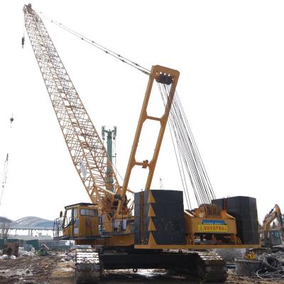 China Used Mobile Crane with 4 Outrigger Configuration, 200 Tons Maximum Counterweight, and 80 Km/h Travel Speed for Heavy Loads for sale