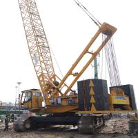 China Pre-Owned Crawler Crane with 260 T Max Rated Lifting 50 Meters Maximum Working Radius and 350 KW Engine Power for sale