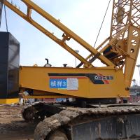 China 8 Meters Maximum Outrigger Span Mobile Crane with 80 Km/h Travel Speed and 40 Meters Maximum Working Radius for sale