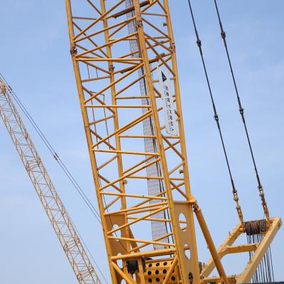 China Used Crawler Hydraulic Crane with 49.0kpa Ground Pressure and Casting Technique for Heavy Duty Lifting at 1.5 RPM Slewing Speed for sale