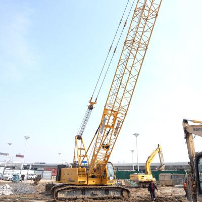 China Used Crawler Crane with 350 KW Engine Power 50.2 Tons Max Weight and 100 M/min Max Line Speed for Heavy Lifting for sale