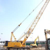 China Used Crawler Crane with 50 Meters Maximum Working Radius 260 T Max Rated Lifting and Diesel Engine for Heavy Lifting for sale