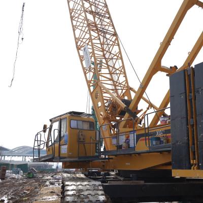 China Used Crawler Crane with 260 T Max Rated Lifting Diesel Power Source and 30 Meters Lifting Height for sale