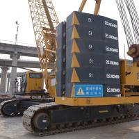 China Crawler Mobile Crane with 180 Tons Maximum Lifting Capacity and Single Line Pull Hoist System for High-Speed Travel Up To 80 Km/h for sale