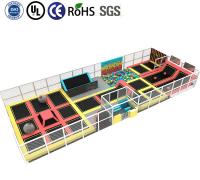 China Popular Kids Indoor Playground Equipment Soft Play Trampoline Park  Space Efficiency for sale