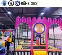 China Popular Kids Indoor Playground Equipment Soft Play Trampoline Park  Space Efficiency for sale