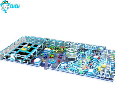 China Fashionable Big Slide Indoor Playground Equipment For Kids Easy Installation for sale