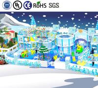 China Winter Themed Kids Indoor Playground Slide Park Mazes Amusement Equipment for sale
