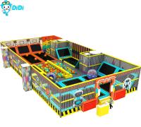 China Customized Color Kids Indoor Trampoline Park Children Soft Play Fully Functional for sale