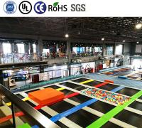 China Creative Kids Play Center Trampoline Amusement Park ROHS Approval for sale