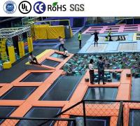 China Healthy  Indoor Trampoline Play Area Indoor Trampoline Place For Physical  Development for sale