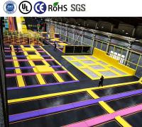 China Large Inside Trampoline Park With Obstacles For Kids Environmental Friendly for sale