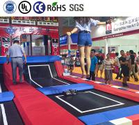 China Customizable Kids Indoor Trampoline Equipment Easy Maintenance for sale