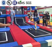 China Colorful Children'S Indoor Trampoline Park Equipment Commercial  Fun Filled for sale