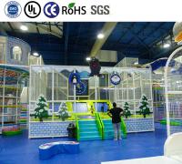 China Customized Color Size Snow Themed Kids Soft Play Indoor Equipment for sale