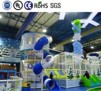 China Snow Themed Kids Amusement Park  Kindergarten Indoor Play Area Support Custom for sale
