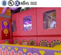 China Customized Castle Theme Kids Soft Playground Maze Play Slide Swing Playground Equipment for sale