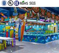 China Marine Themed Commercial Soft Play Equipment Children Game Center Easy Maintenance for sale