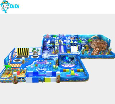 China Ocean Theme Games Indoor Playground Soft Play Equipment Kids Park TUV for sale
