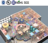 China Creative  Macaron Themed Kids Amusement Park Environmentally Friendly for sale