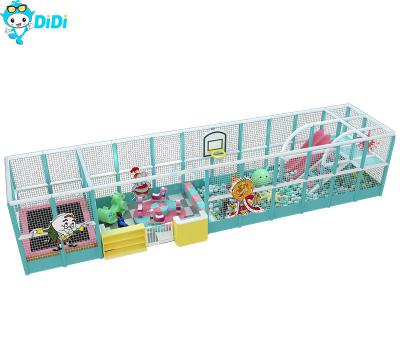 China Customization Macaron Themed Kids Soft Play Equipment Mazes Park for sale