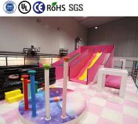 China Macaron Pink Themed Kindergarten Playground Equipment Indoor commercial for sale