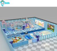 China Commercial Macaron Themed Indoor Kids Amusement Park Long Lifespan for sale
