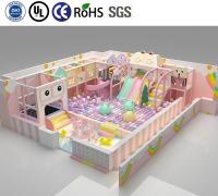China Children'S Naughty Castle Macaron Style Indoor Theme Park High Durability for sale