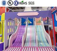 China Fully Functional Indoor Kids Amusement Park Pink Themed Playground for sale