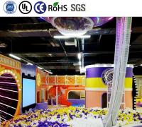 China Commercial Ball Pit Indoor Playhouse Equipment Tube Slide Colorful Design for sale