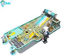 China Eco Friendly Children Adventure Park Indoor Playground Equipment Support OEM for sale