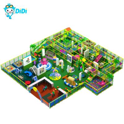 China ODM OEM Jungle Gym Maze Kids Soft Play Equipment Colorful Design for sale