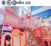 China Pink Colored Children'S Indoor Playground for sale