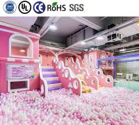 China Custom Themed Childrens Indoor Play Equipment Pink Color Kids Soft Play Ground for sale