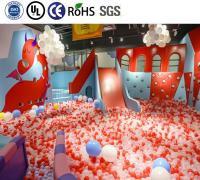 China Kids Soft Play Indoor Playground Pink Color for sale