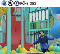 China Kids Commercial Soft Play Equipment Indoor Playground With Big Slides for sale