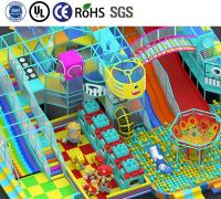 China Safety Commercial Athletic Plastic Double Slide Playground Equipment For Kids for sale