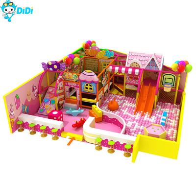 China Pink Theme Children'S Indoor Soft Play Area Equipment ODM/OEM Support for sale