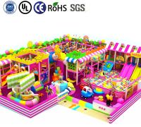 China Pink Theme Children'S Indoor Soft Play Area Equipment ODM/OEM Support for sale
