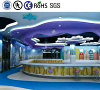 China Winter Themed Kids Indoor Playground Slide Park Mazes Amusement Equipment for sale