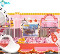 China Indoor Playground Slide Set Kids Maze Gym Playground For Children for sale