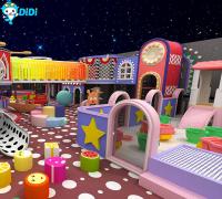 China Kids Paly Zone Area Meranti Theme Children Soft Playground for sale