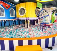 China Custom Meranti Themed  Indoor Playground Slide Kids Soft Play Kids Park Equipment for sale