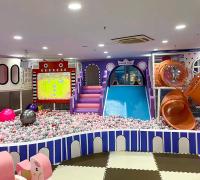 China Hot Sale Naughty Castle Playground Custom Meranti Theme Kids Park for sale