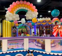 China Meranti Themed Naughty Castle Kids Sports Playground Indoor Play Center for sale