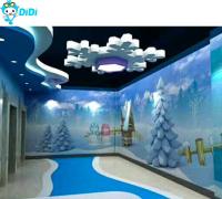 China High Quality Indoor Fun Park Kid's Play Area Snow Theme  Support Customization for sale