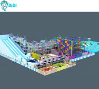 China Adorable Style Artfully Designed Kinds Of Color Indoor Playground Castle Theme for sale